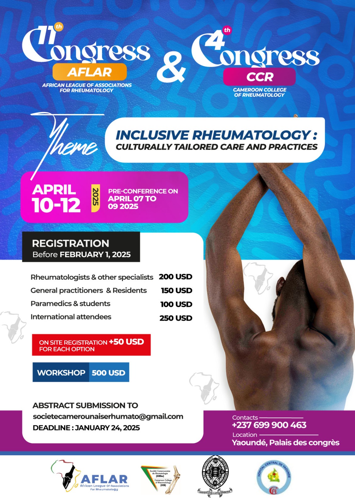 AFLAR CONGRESS 2025 - Cameroon College of Rheumatology
